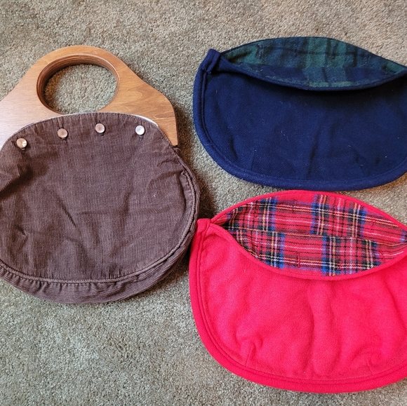 Bags | Vintage Burlington Bag Set Of 3 | Poshmark